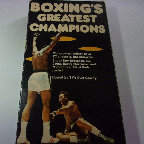 Other | Boxings Greatest Champions Vhs Videotape | Poshmark